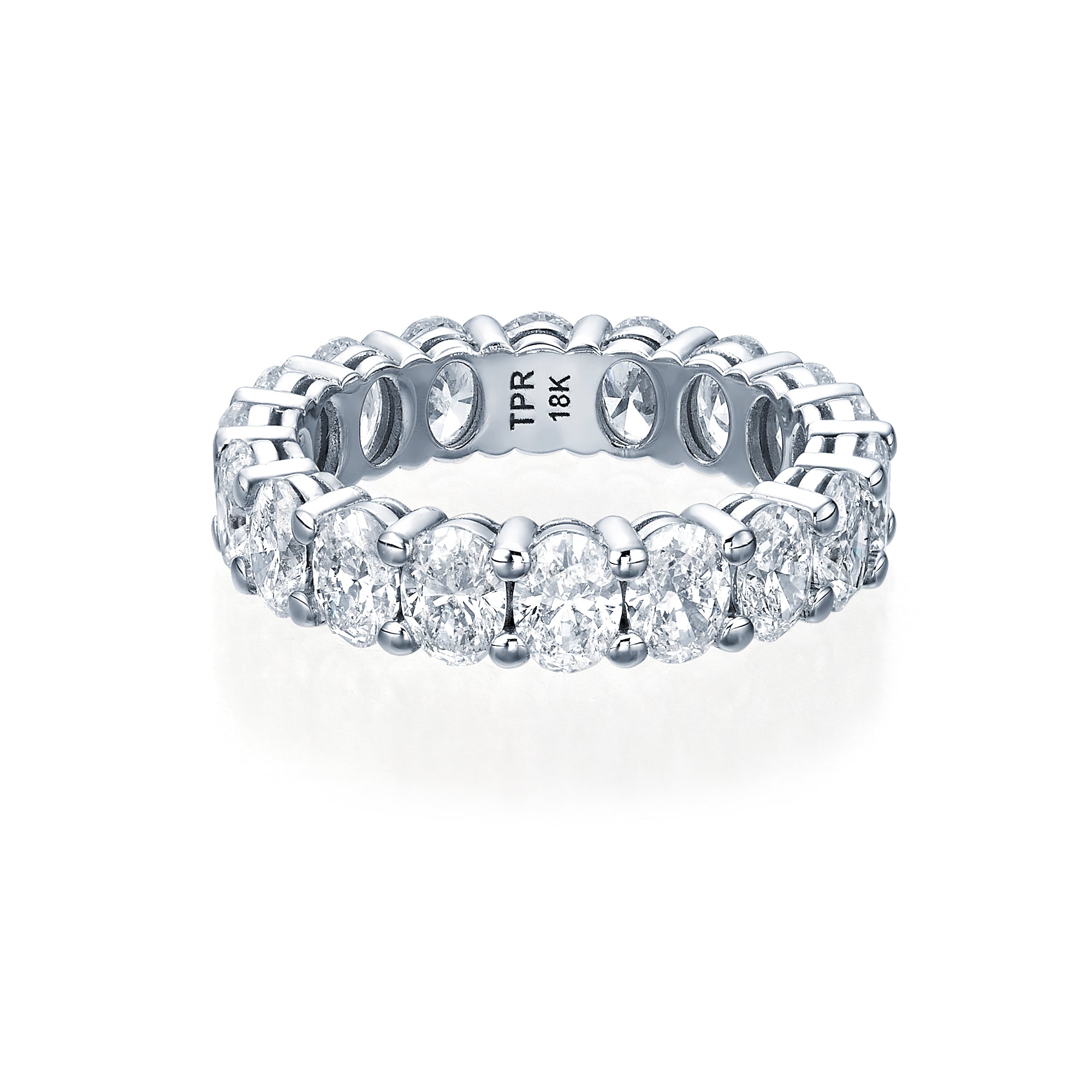 Oval-Cut Eternity Ring | THE PRIVATE ROOM JEWELRY – The Private Room ...